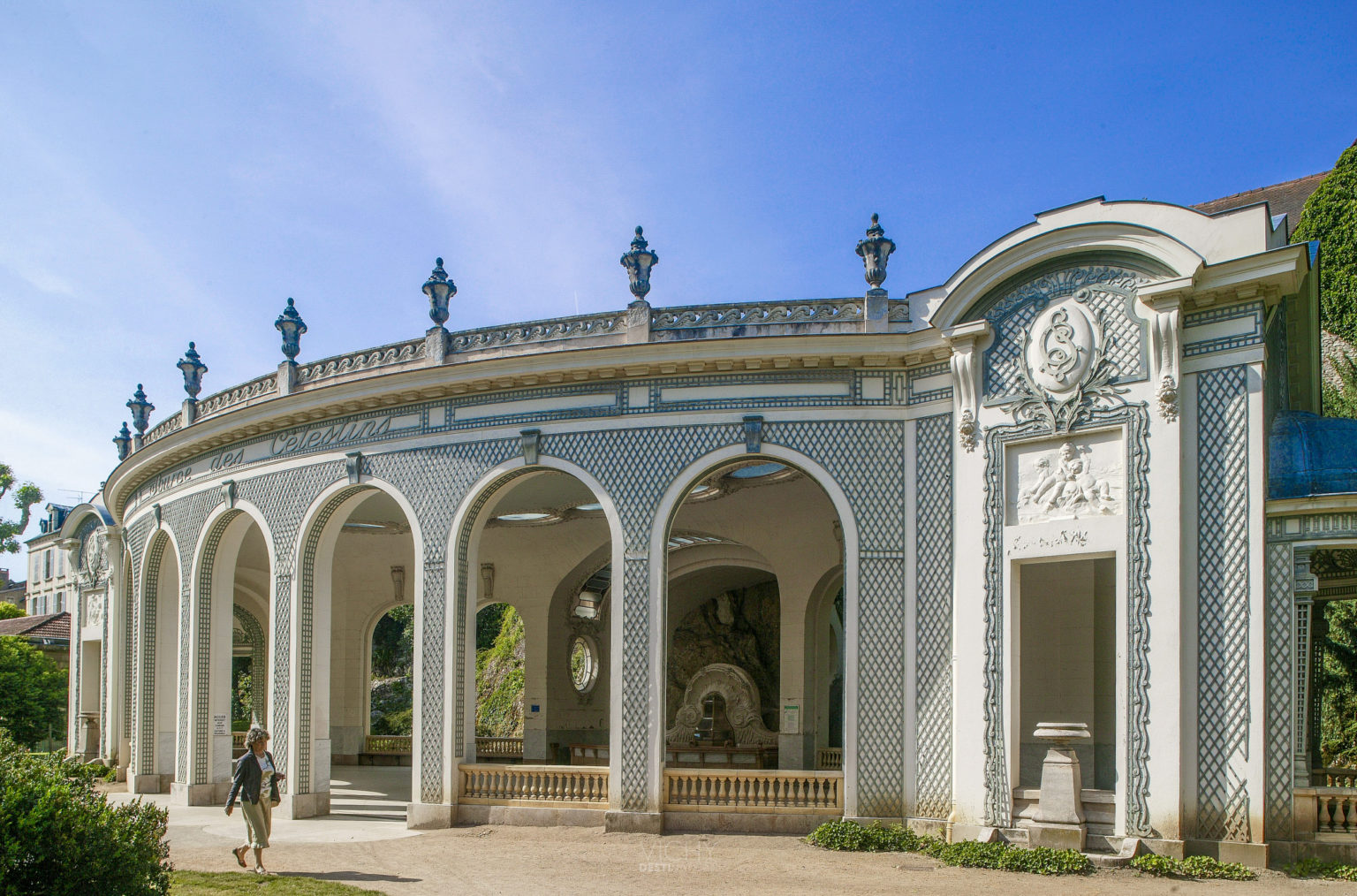 La station thermale de Vichy, officiellement inscrite au patrimoine mondial de l’Unesco